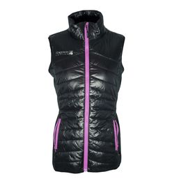 DEPROC Active Damen Funktionsweste "GILMOUR II VEST", schwarz, Gr. 42, 100% Polyester, Westen, auch in Gro&szlig;en Gr&ouml;&szlig;en erh&auml;ltlich