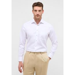 Eterna Herren Langarmhemd "MODERN FIT", wei&szlig;, Gr. 42, 100% Baumwolle, Hemden, NON IRON (b&uuml;gelfrei)