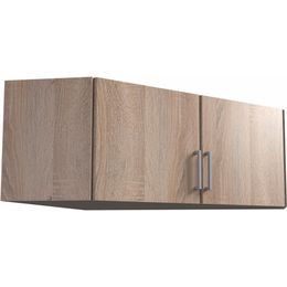 Schrankaufsatz wimex, B:95cm H:42cm T:95cm, braun, Kunststoff, Schlafzimmer, M&ouml;belaufs&auml;tze, "Click"