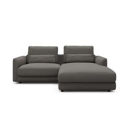 Ecksofa TENKSOM, B:225cm H:68cm T:171cm, braun, Wohnzimmer, Sofas, "Polsterecke, L-Form, Eckcouch, mit Federkern, inkl. Kissen", legerer Sitzkomfort