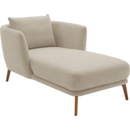 Sch&ouml;ner Wohnen Kollektion Chaiselongue, B:101cm H:71cm T:161cm, beige, SCH&Ouml;NER WOHNEN-KOLLEKTION, 96% Polyester, 4% Polyacryl, Sofas, "Pearl - 5 Jahre Hersteller-Garantie,