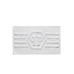 Badematte Philipp Plein01, wei&szlig;, Badematten, "Bath Mat Hexagon 50x80"