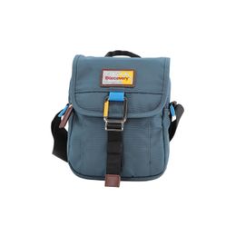 DISCOVERY Damen Schultertasche "Icon", blau, unifarben, Taschen, Hergestellt aus dem rPet Polyester-Material
