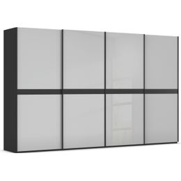 Schwebet&uuml;renschrank Rauch, B:360cm H:223cm T:68cm, grau, Holzwerkstoff, Schr&auml;nke, "Kleiderschrank Schrank Garderobe Schlafzimmerschrank SCALE-LINE",