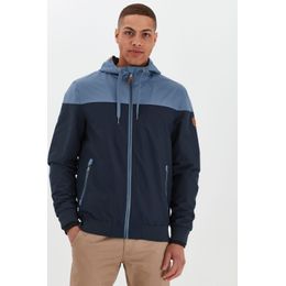 Blend Herren Kurzjacke "BHMelon"marineblaus, Gr. XL, unifarben, 100% Polyester, Jacken, &Uuml;bergangsjacke mit Kapuze