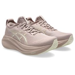 asics Damen Laufschuh "GEL-NIMBUS 27", Gr. 42fawn, birch, Textil, Schuhe