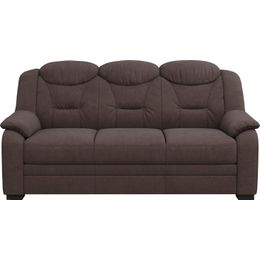 3-Sitzer COTTA, B:189cm H:99cm T:99cm, grau, 100% Polyester, Sofas, "Marcus", Sofa mit hoher R&uuml;ckenlehne