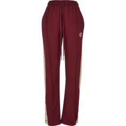 Rocawear Damen Jogginghose "Rocawear Damen Rocawear Kansas Sweat Pant"burgundy, Gr. XXXL, 80% Baumwolle, 20% Polyester, Hosen
