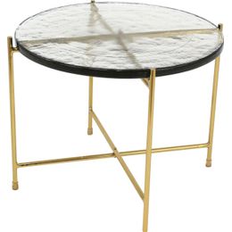 Couchtisch PAROLI, B:55cm H:45cm T:55cm, gold, Wohnzimmer, Tische
