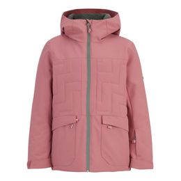 Ziener M&auml;dchen Skijacke "AFENI", rosa, Gr. 104, Obermaterial: 100% Polyester;Futter: 1. 100% Polyamid, 2. 100% Polyester;Wattierung: 100% Polyester,