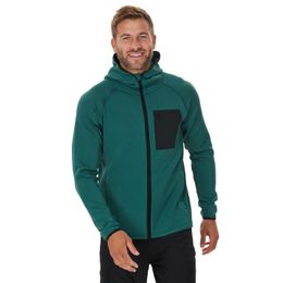 Endurance Herren Sweatjacke "Deerto", gr&uuml;n, Gr. XXL, unifarben, 100% Polyester, Sweatjacken, mit atmungsaktiver Funktion
