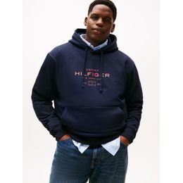 Tommy Hilfiger Big & Tall Herren Kapuzensweatshirt "GRAPHIC HOODIE"desert sky, Gr. 4XL, TOMMY HILFIGER BIG & TALL, unifarben, Sweatware, Obermaterial: 63% Baumwolle, 37%