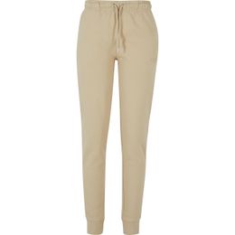 DEF Damen Jogginghose "DEF Damen Swearpants Lola"beige, Gr. XS, unifarben, 95% Baumwolle, 5% Elasthan, Hosen