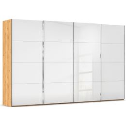 Schwebet&uuml;renschrank Rauch, B:360cm H:223cm T:68cm, wei&szlig;, Holzwerkstoff, Schr&auml;nke, "Kleiderschrank Schrank Garderobe Schlafzimmerschrank SCALE-FYRA",