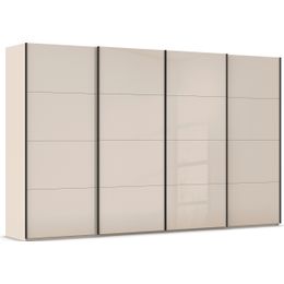 Schwebet&uuml;renschrank Rauch, B:360cm H:223cm T:68cm, beige, Holzwerkstoff, Schr&auml;nke, "Kleiderschrank Schrank Garderobe Schlafzimmerschrank SCALE-FYRA",