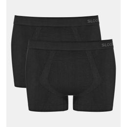 Sloggi Herren Trunk "Men GO Smooth", Gr. S, schwarz, Single Jersey, Obermaterial: 72% Baumwolle, 21% Polyamid, 7% Elasthan, unifarben, Unterhosen,