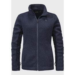 Sch&ouml;ffel SCH&Ouml;FFEL Damen Fleecejacke "ZipIn Fleece Oberau L", blau, Gr. 40, Oberstoff Rumpf: 100% Polyester Oberstoff Seitenteile: 86% Polyester 14% Elasthan