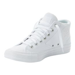 Converse Damen Sneaker "Chuck Taylor All Star Malden Street", Gr. 46,5, wei&szlig;, Synthetik, Schuhe