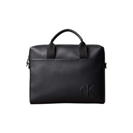 Calvin Klein Aktentasche "BOLD CK COMMUTER"schwarz, Lederimitat, Taschen, Umh&auml;ngetasche, Businesstasche, Arbeitstasche