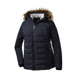 STOY Damen Steppjacke "WMN Quilted JCKT E", blau, Gr. 46, Oberstoff: 58% Polyester, 32% Baumwolle, 10% Polyamid, Futter: 100% Polyamid, Wattierung: