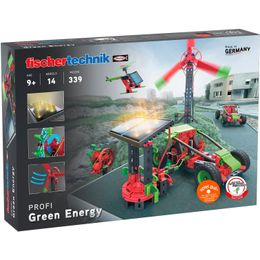 Fischertechnik Kinder Konstruktions-Spielset "Profi Green Energy"bunt, Spielbausteine