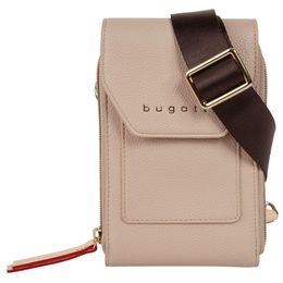 Bugatti Damen Abendtasche "ELLA", beige, Kunstfaser, leicht gl&auml;nzend, unifarben, Taschen