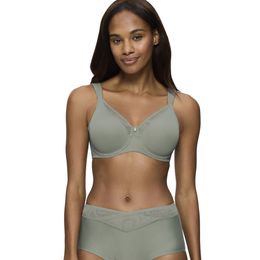 Triumph Damen Minimizer-BH "True Shape Sensation", Gr. 70, grau, Jersey, Obermaterial: 72% Polyamid, 28% Elasthan, BHs, verkleinert die Brust optisch