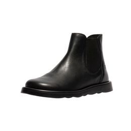Fly London Damen Stiefelette "Fly London Stiefelette Leder/Textil", Gr. 40, schwarz, Leder, Textil, Schuhe