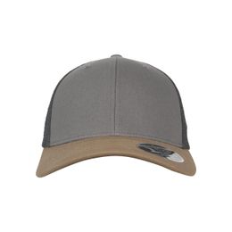 Flexfit Herren Flex Cap "Flexfit Trucker 110 Trucker"earthtones, unifarben, 97% Polyester, 3% Elasthan, Caps
