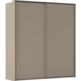 Kleiderschrank Rauch, B:209cm H:226cm T:70cmfango, griffleisten fango, Holzwerkstoff, Kinderzimmer, Schr&auml;nke, "Schwebet&uuml;renschrank Schrank Garderobe
