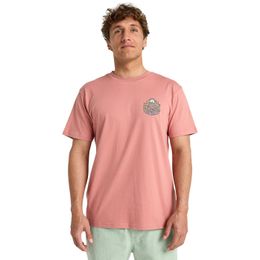 Billabong Herren T-Shirt "Homegrown", rosa, Gr. L, 100% Baumwolle, Shirts