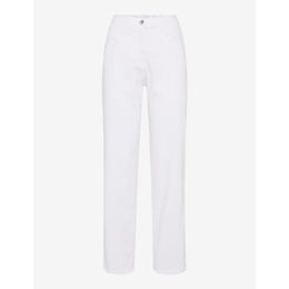 Raphaela by Brax Damen Five-Pocket-Hose Style CAREN NEW WHITE, denim wei&szlig;, Gr. 36