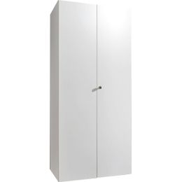 Kleiderschrank wimex, B:80cm H:185cm T:40cm, wei&szlig;, Holzwerkstoff, Flur, Schr&auml;nke, "Multiraumkonzept", Schranksystem