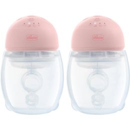 Chicco Baby Elektrische Doppelmilchpumpe "Freih&auml;ndige", rosa, Milchpumpen