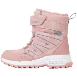 Kappa Kinder Outdoorwinterstiefel, Gr. 38, rosa, Synthetik, mehrfarbig, Schuhe, mit reflektierenden Details