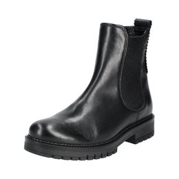 Gabor COMFORT Damen Stiefelette "Gabor Comfort Stiefelette Leder/Textil", Gr. 39, schwarz, Leder, Textil, Schuhe