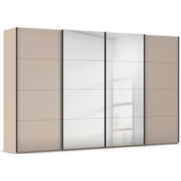 Schwebet&uuml;renschrank Rauch, B:360cm H:223cm T:68cm, beige, Holzwerkstoff, Schr&auml;nke, "Kleiderschrank Schrank Garderobe Schlafzimmerschrank SCALE-FYRA",