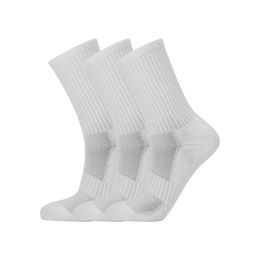 Endurance Herren Socken "Maduro", Gr. 35, wei&szlig;, 95% Polyester, 5% Elasthan, unifarben, Socken, im praktischen 3er-Pack