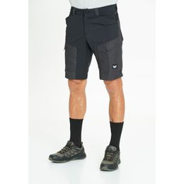 WHISTLER Herren Shorts "ROMMY", schwarz, Gr. XXL, mehrfarbig, 93% Polyester, 7% Elasthan, Hosen, mit atmungsaktivem Materialmix