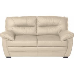2-Sitzer COTTA, B:160cm H:86cm T:90cm, beige, NaturLEDER (echtes Rindsleder);Kunstleder SOFTLUX;Luxus-Kunstleder;Luxus-Microfaser (100% Polyester),