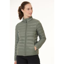 WHISTLER Herren Steppjacke "Tepic W Pro-lite", gr&uuml;n, Gr. 46, kariert, unifarben, 100% Nylon, Jacken, mit Kinnschutz und kuscheliger Wattierung