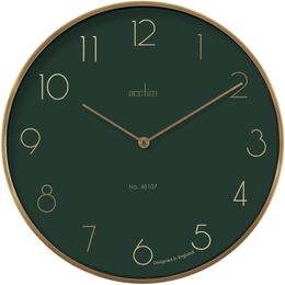 Wanduhr ACCTIM, B:35cm H:35cm T:4cm, gold, Wohnzimmer, Wanduhren, "Wanduhr Acctim"