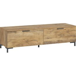 Lowboard Home Affaire, B:149,9cm H:42,7cm T:48cmkastanie breslau, Holzwerkstoff, Wohnzimmer, Sideboards, "Alternative", Breite 150 cm