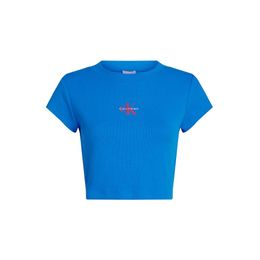 Calvin Klein Jeans T-Shirt Damen Gr&ouml;&szlig;e S blau