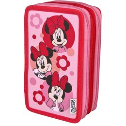 Scooli Kinder Federm&auml;ppchen "Tripledecker"minnie mouse, Polyester, Schreibger&auml;teetuis