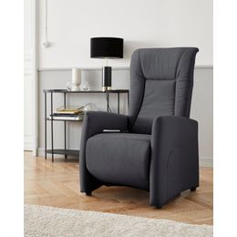 Sit & More TV-Sessel SIT & MORE, B:71cm, grau, 98% Polyester 2% Polyamid, Sessel, "Melissa", wahlweise elektrisch oder manuell verstellbar, optional Aufstehhilfe