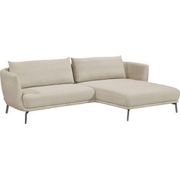 Sch&ouml;ner Wohnen Kollektion Ecksofa, B:270cm H:71cm T:160cm, beige, SCH&Ouml;NER WOHNEN-KOLLEKTION, 96% Polyester, 4% Polyacryl, Wohnzimmer, Sofas, "Pearl, zeitlos und elegant, 5