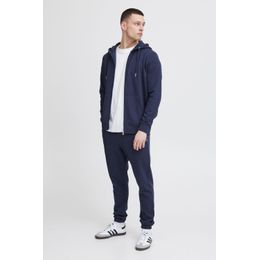 !Solid SOLID Herren Sweatjacke "Sweatjacke SDColineareg", blau, Gr. L, Obermaterial: 65% Polyester PES. 35% Baumwolle CO., Sweatjacken