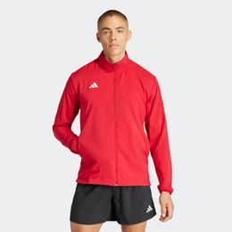 Herren Laufjacke "ADIZERO E JCKT", rot, Gr. XXL, adidas Performance, Obermaterial: 100% Polyester, Jacken
