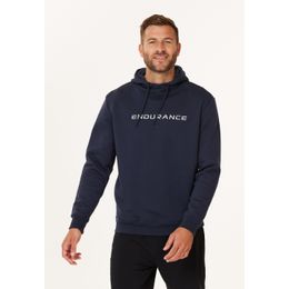 Endurance Herren Kapuzensweatshirt "LIONK", blau, Gr. XXL, unifarben, 65% Polyester, 35% Baumwolle, Sweatshirts, in schnell trockender Qualit&auml;t